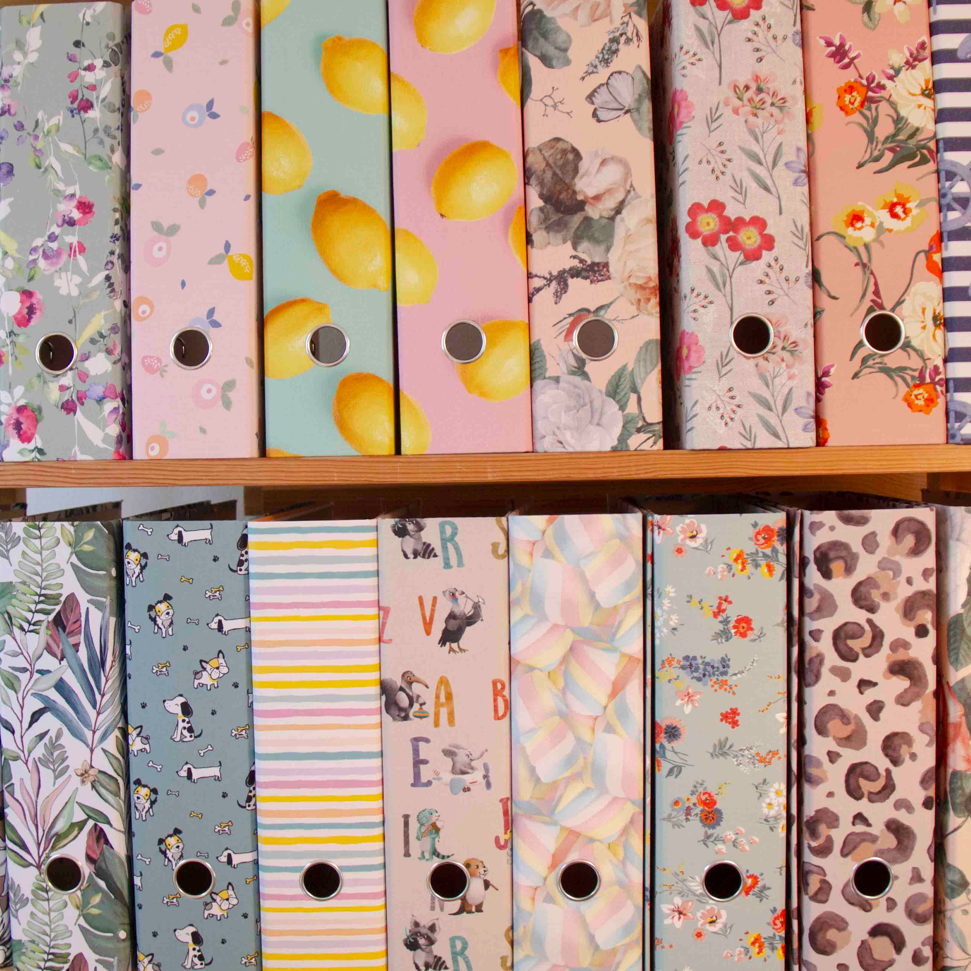 Capas de Arquivo – Rosa com Canela